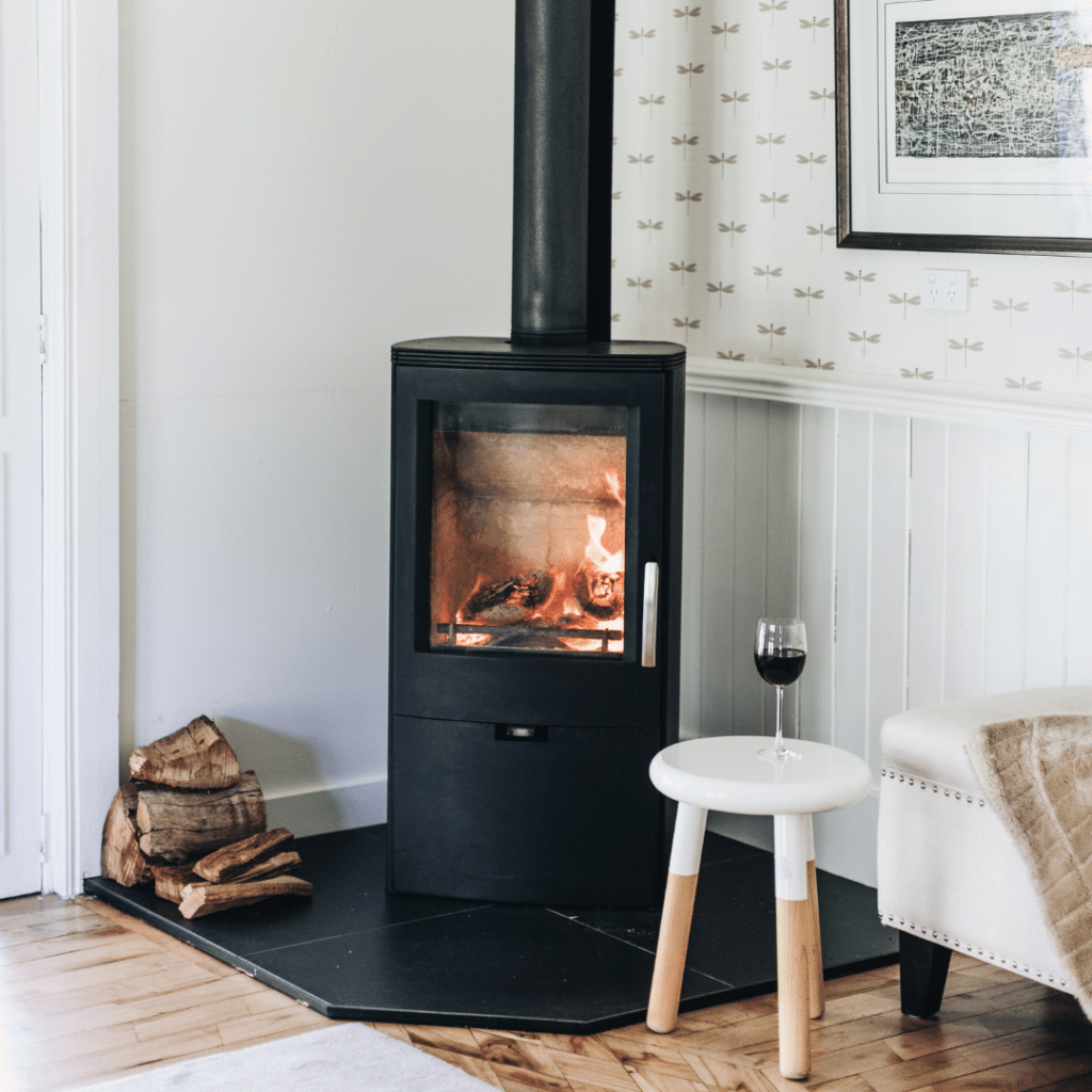 Maxiheat Grey Tiled Corner Hearth - Highland Fires